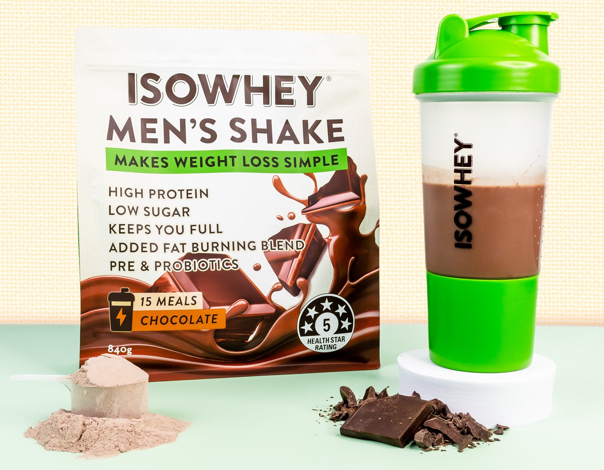 MEN’S SHAKE – IsoWhey